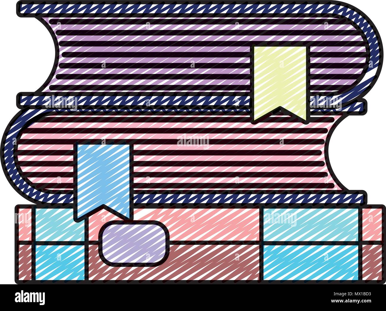 Doodle separator Stock Vector Images - Alamy