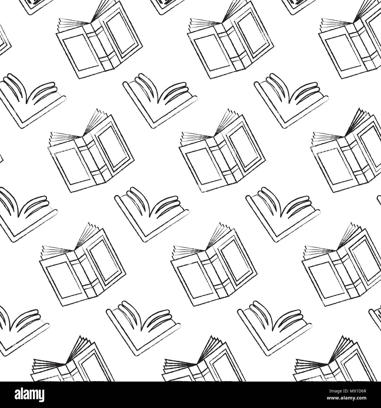 grunge open books information object background Stock Vector Image ...