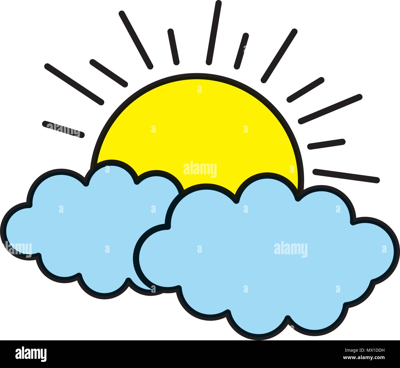 Sunny Cloud Clipart