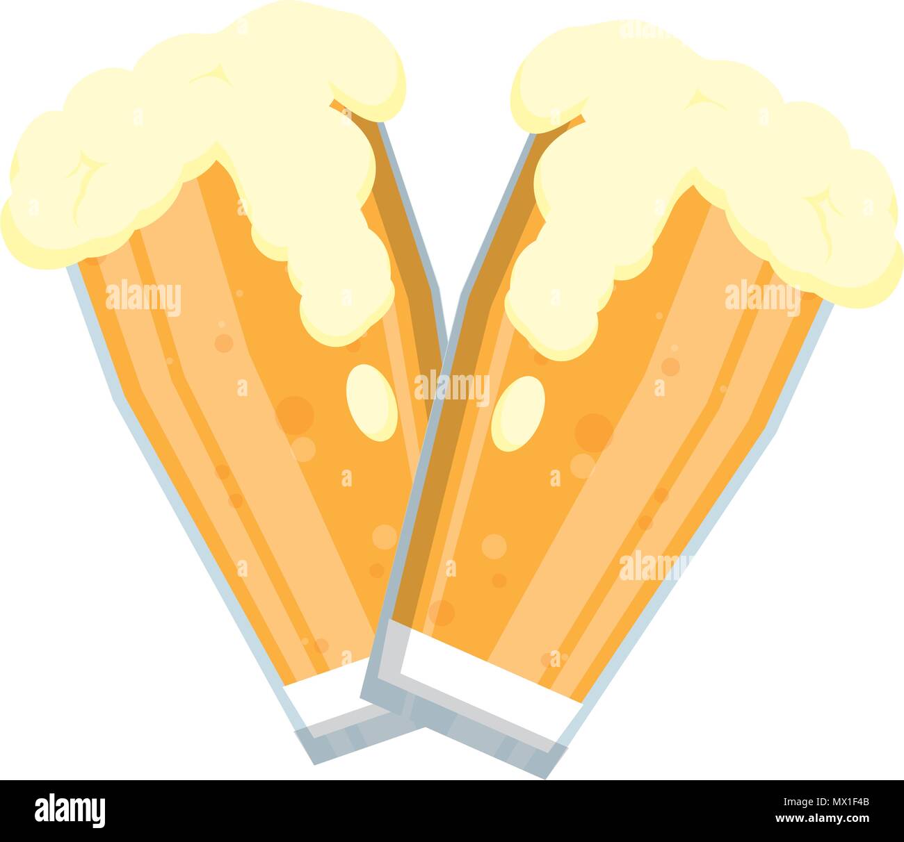 beers froth liquor glass beverage Stock Vector Image & Art - Alamy