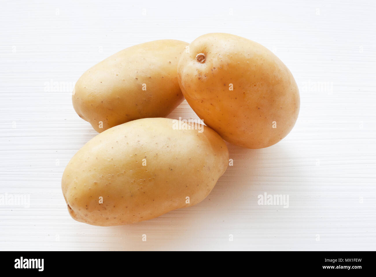 Potato Isolated on white Stock Photo - Alamy