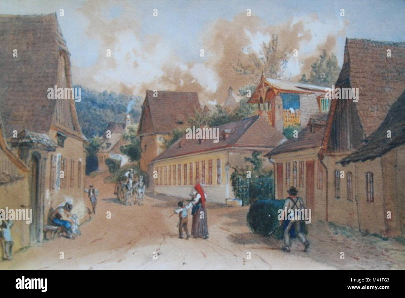 . English: Country estate of the Hartung von Hartungen family at ...