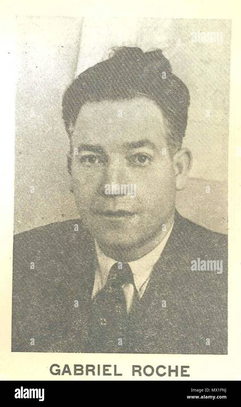 . Français : Affiche illustrée (photographies et biographies) des ...