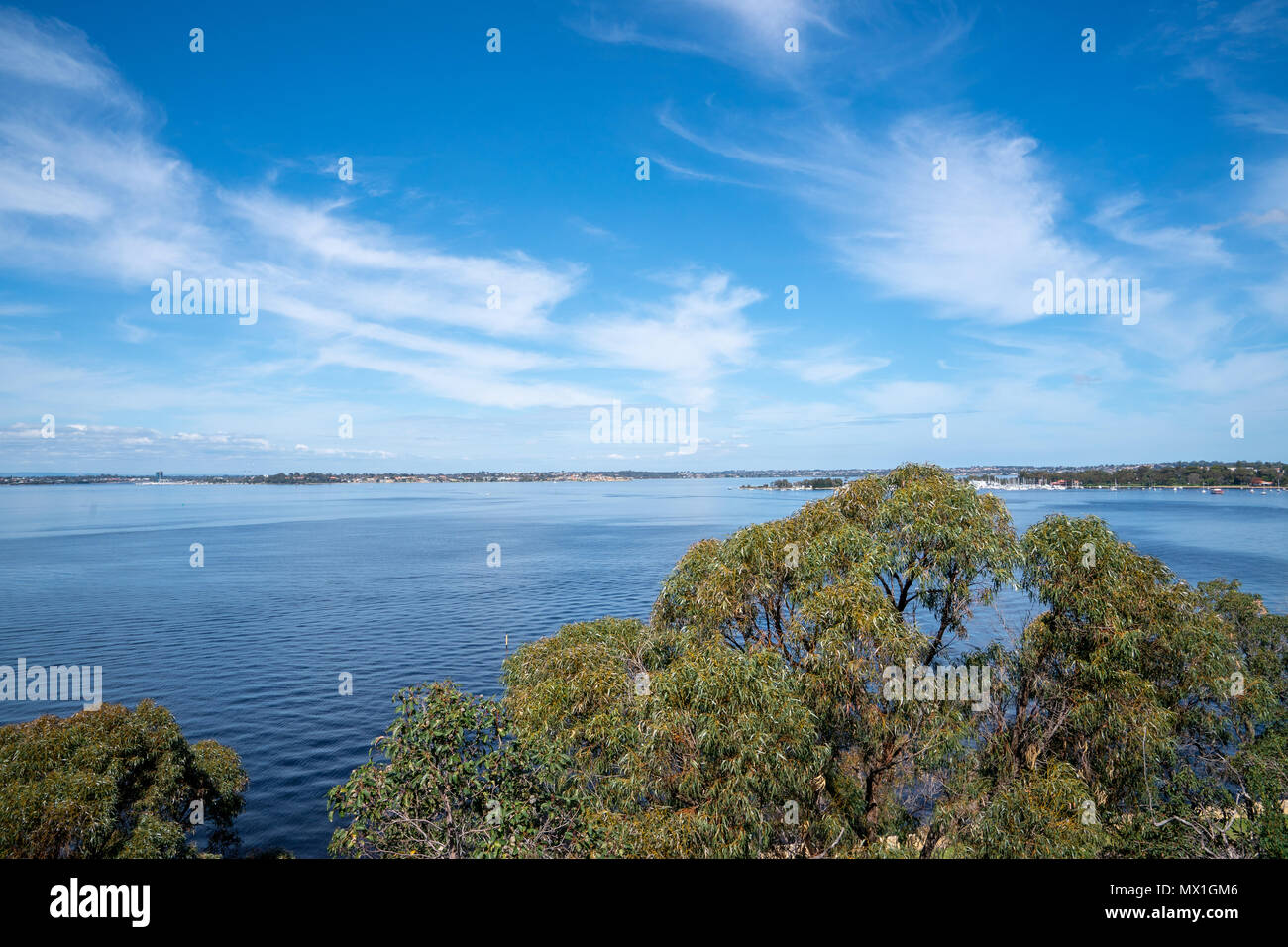 Swan River Perth Views Stock Photo - Alamy