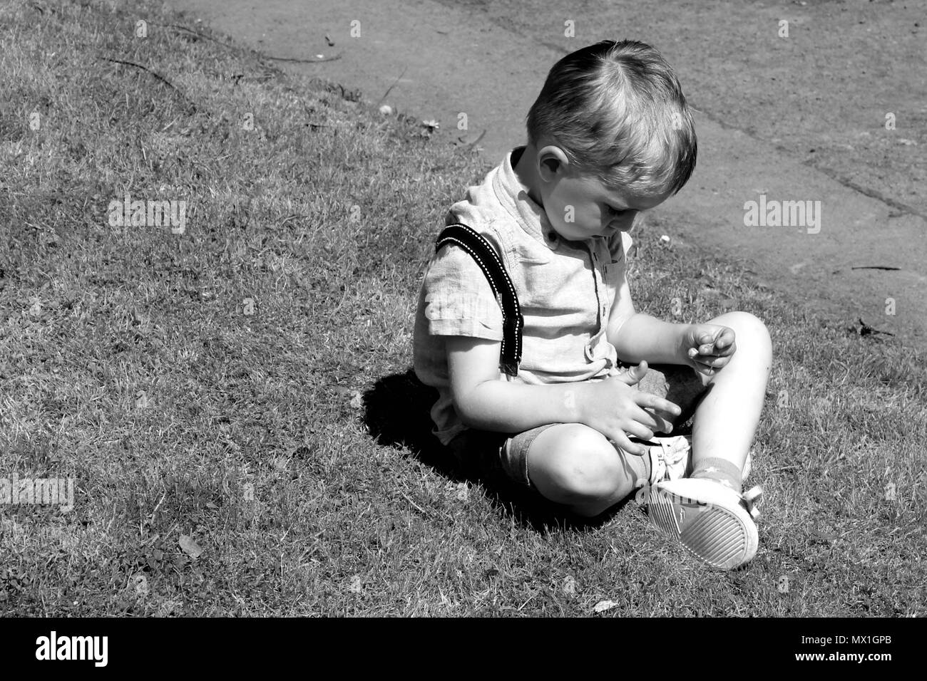 Black boy thinking deep thought hi-res stock photography and images - Alamy