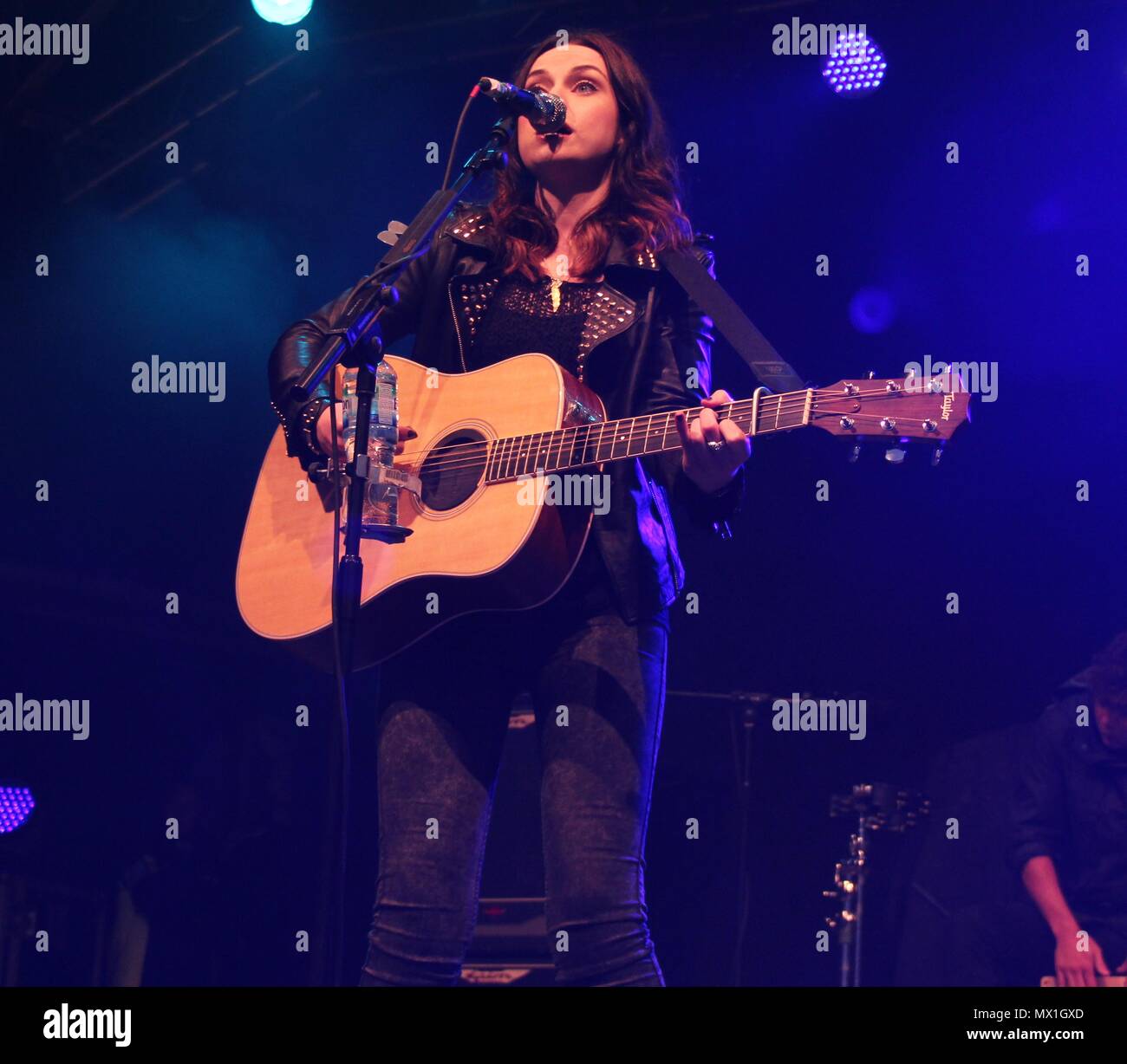 Blackpool,uk, scottish singer Amy McDonald @ blackpool Illuminations ...
