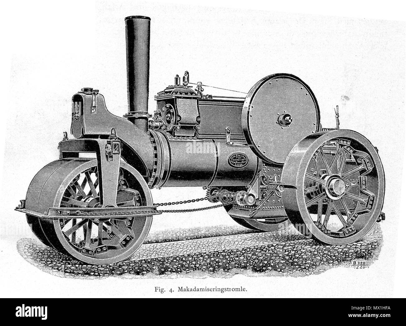 Steamroller illustration hi-res stock photography and images - Alamy