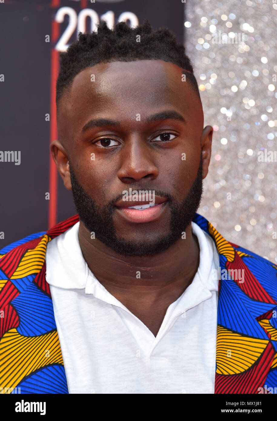 Michael Fatogun attending the British Soap Awards 2018 held at The ...