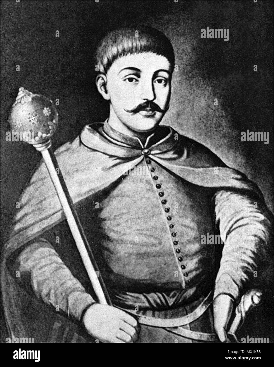 . English: Ivan Bryushovetski Українська: Портрет Івана Брюховецького ...