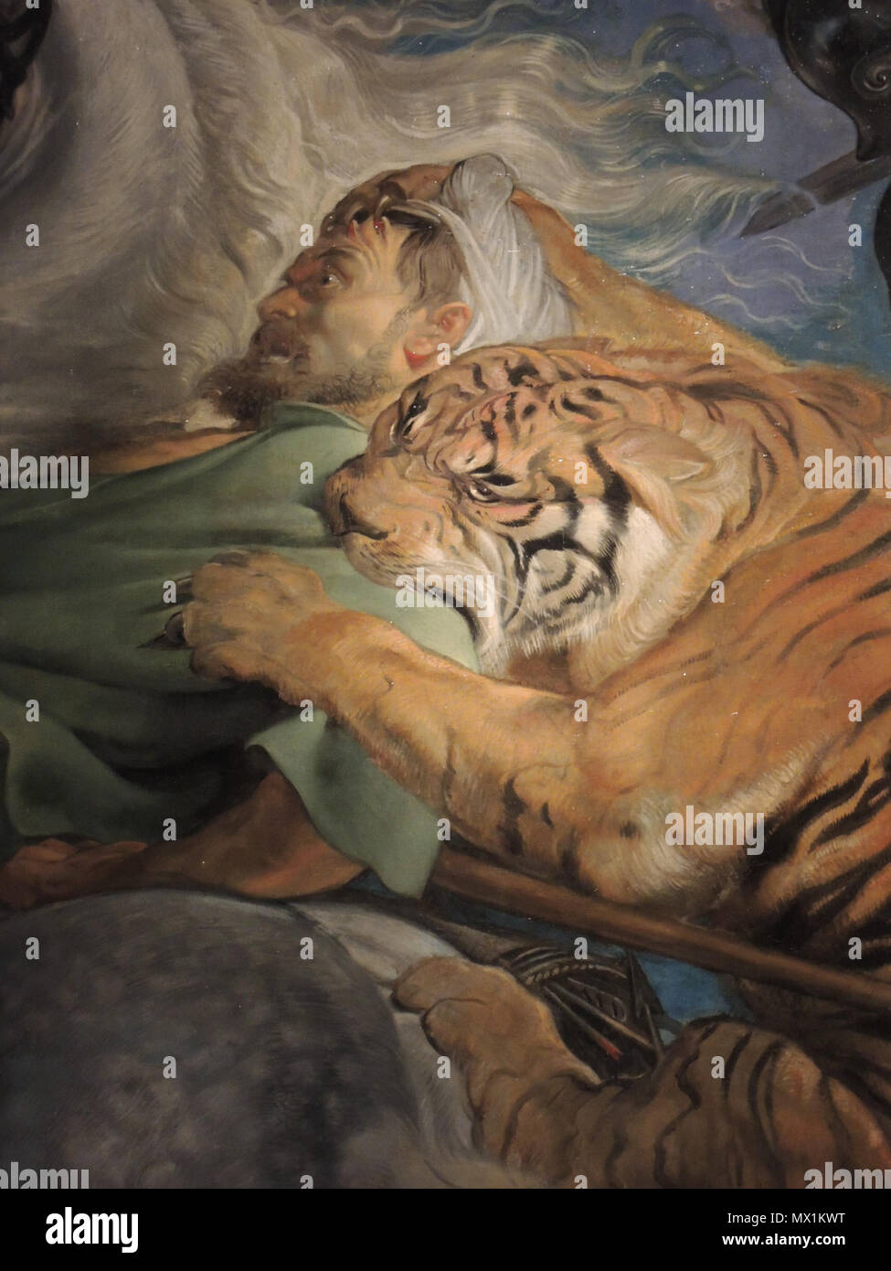 . The Tiger Hunt . Français : Détail de La Chasse au tigre de Rubens ...