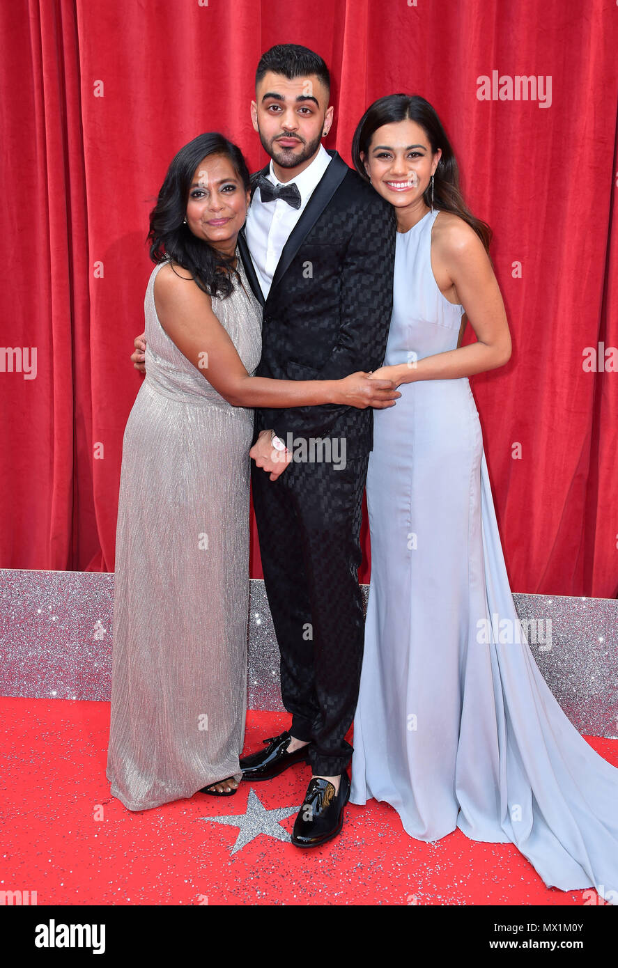 Bharti Patel, Sunjay Midda and Lisa Ambalavana attending the British ...
