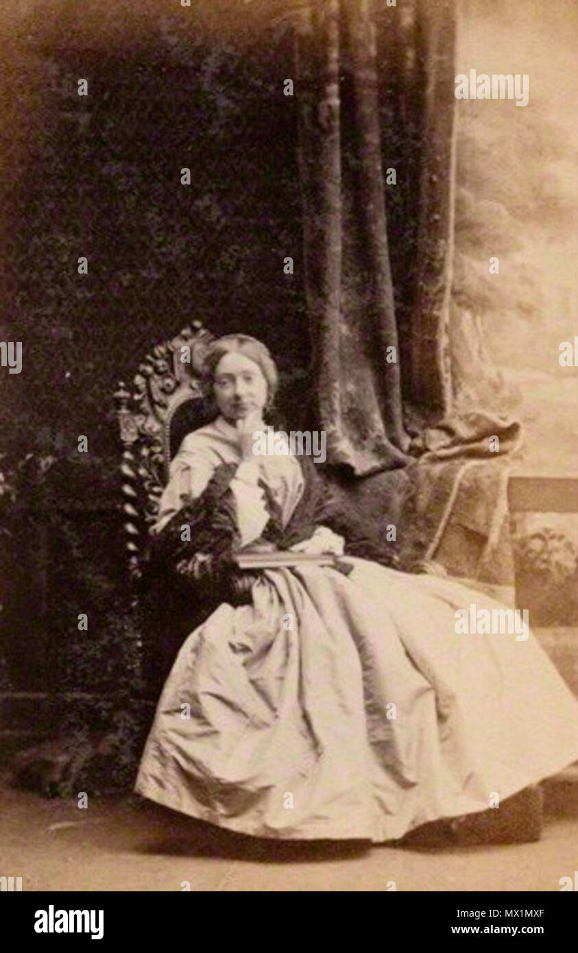 . English: Albumen print, 19 March 1861, of Maude Stanley, by Camille ...