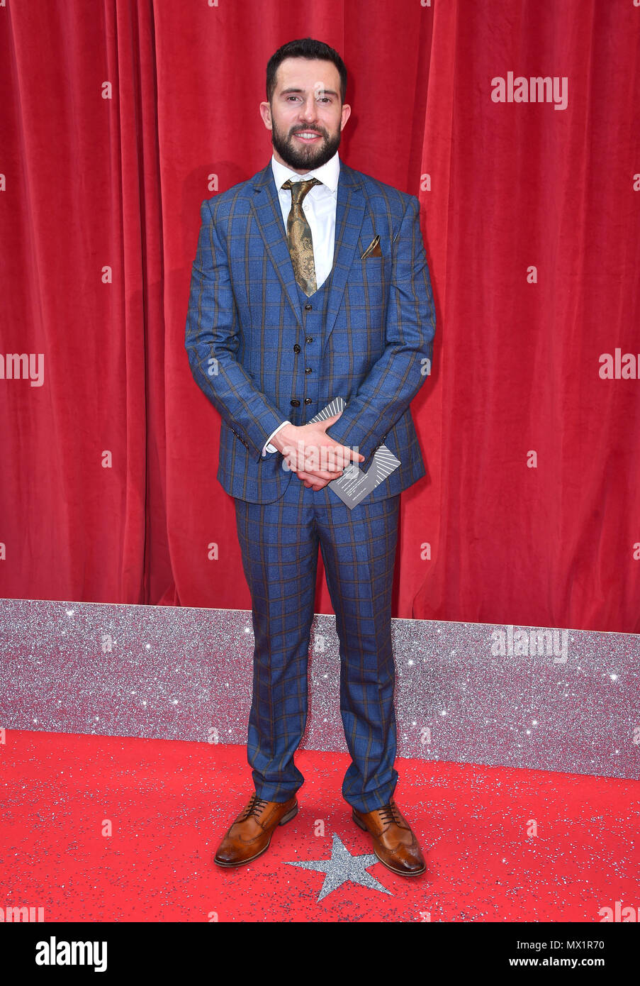 Michael Parr attending the British Soap Awards 2018 held at The Hackney ...
