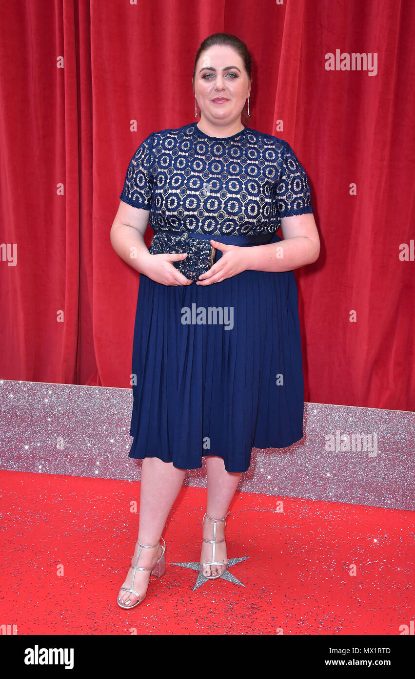 Lisa Hammond attending the British Soap Awards 2018 held at The Hackney ...