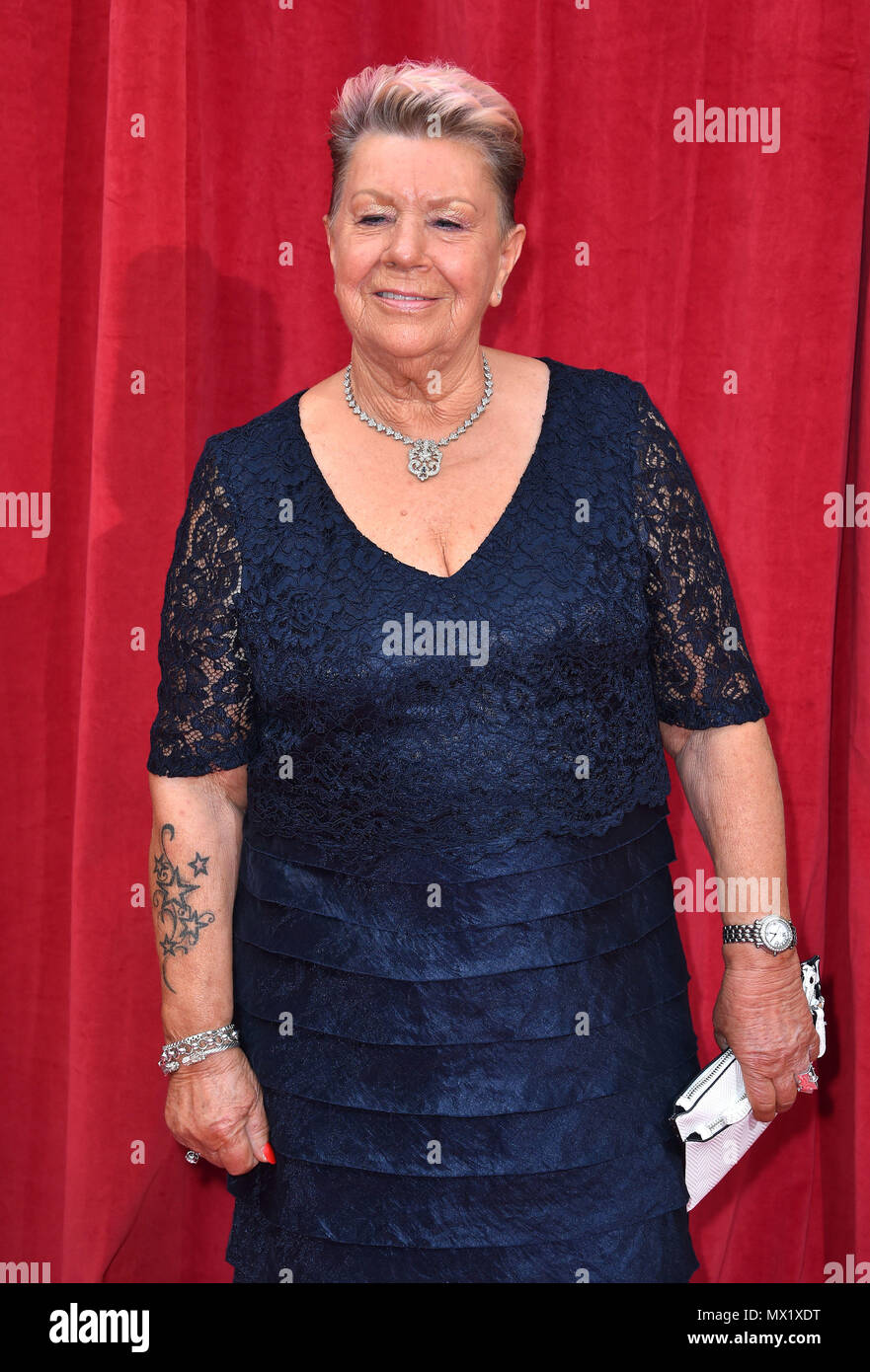 Laila Morse attending the British Soap Awards 2018 held at The Hackney ...