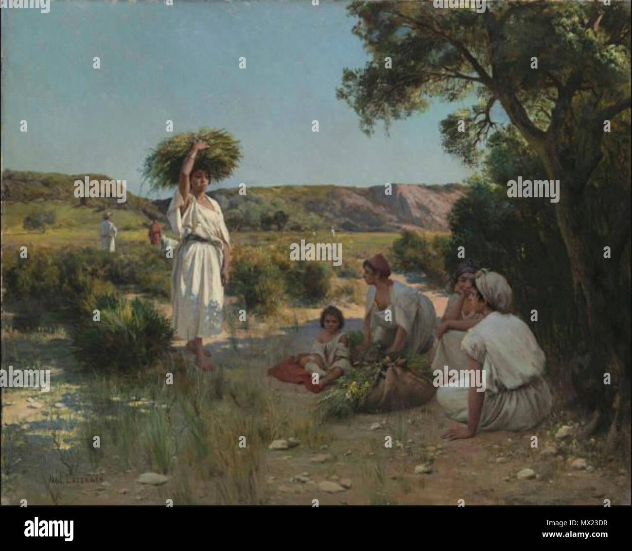 . Gleaners Resting in the Shade 248 Gleaners Resting in the Shade Stock ...