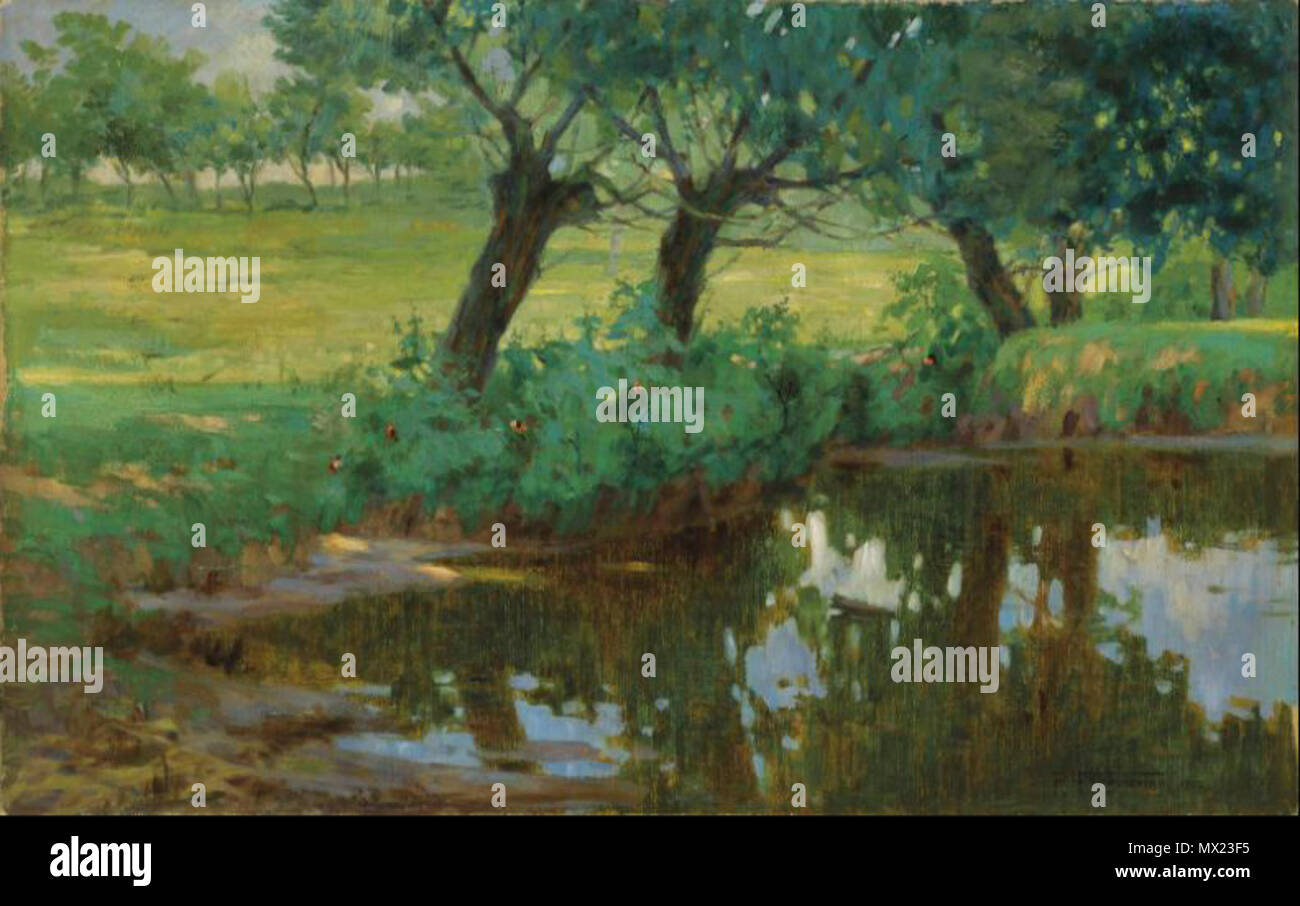 . A Quiet Pond 21 A Quiet Pond Stock Photo - Alamy