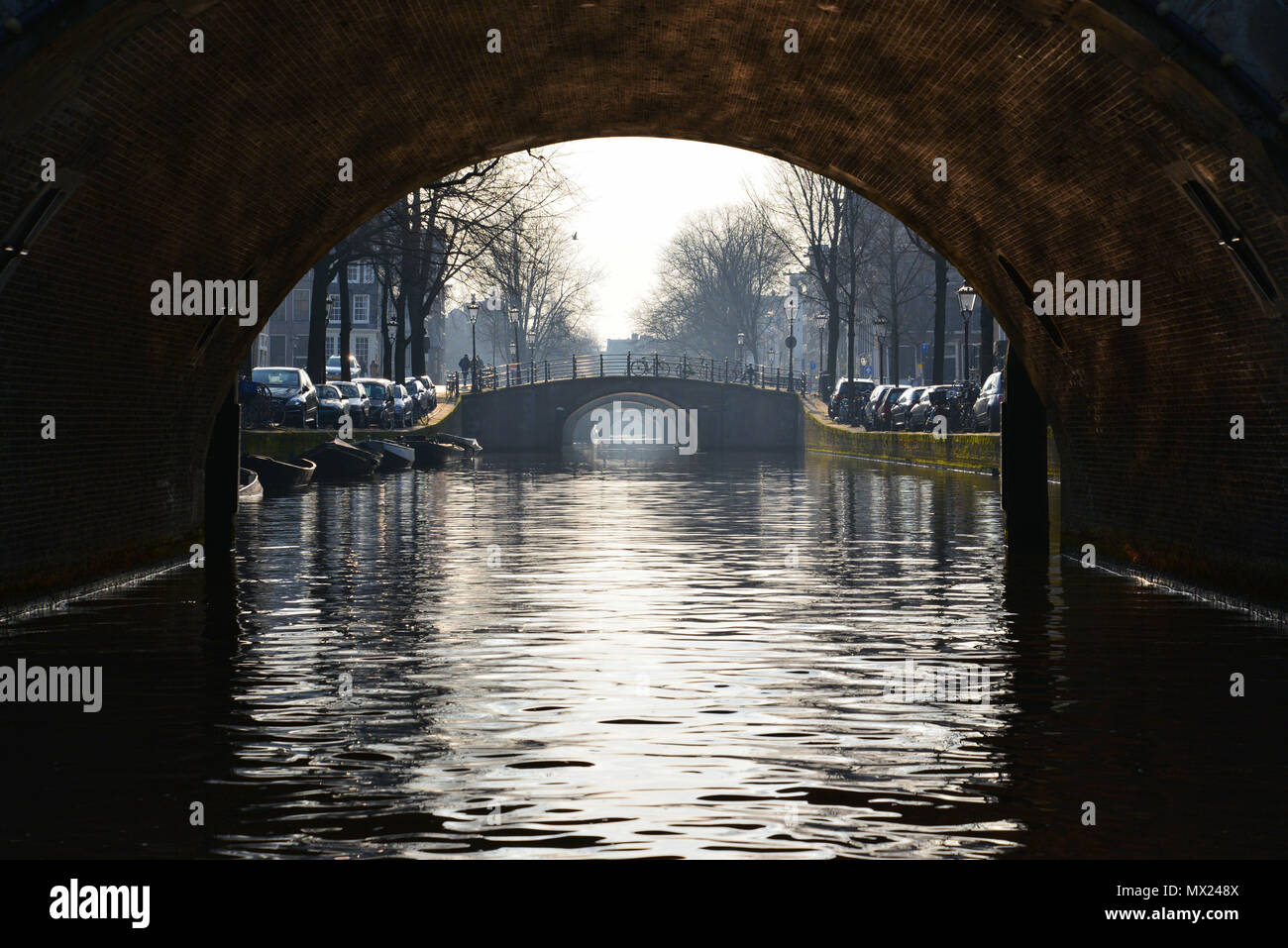 Seven Bridges of Reguliersgracht, Amsterdam, Nederlands Stock Photo - Alamy