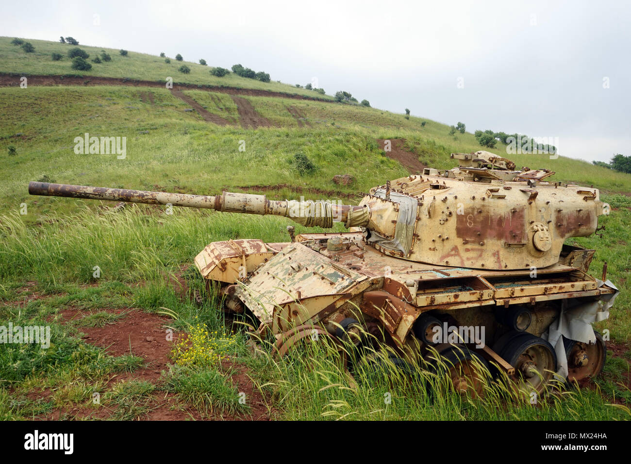 Old american tank hi-res stock photography and images - Alamy