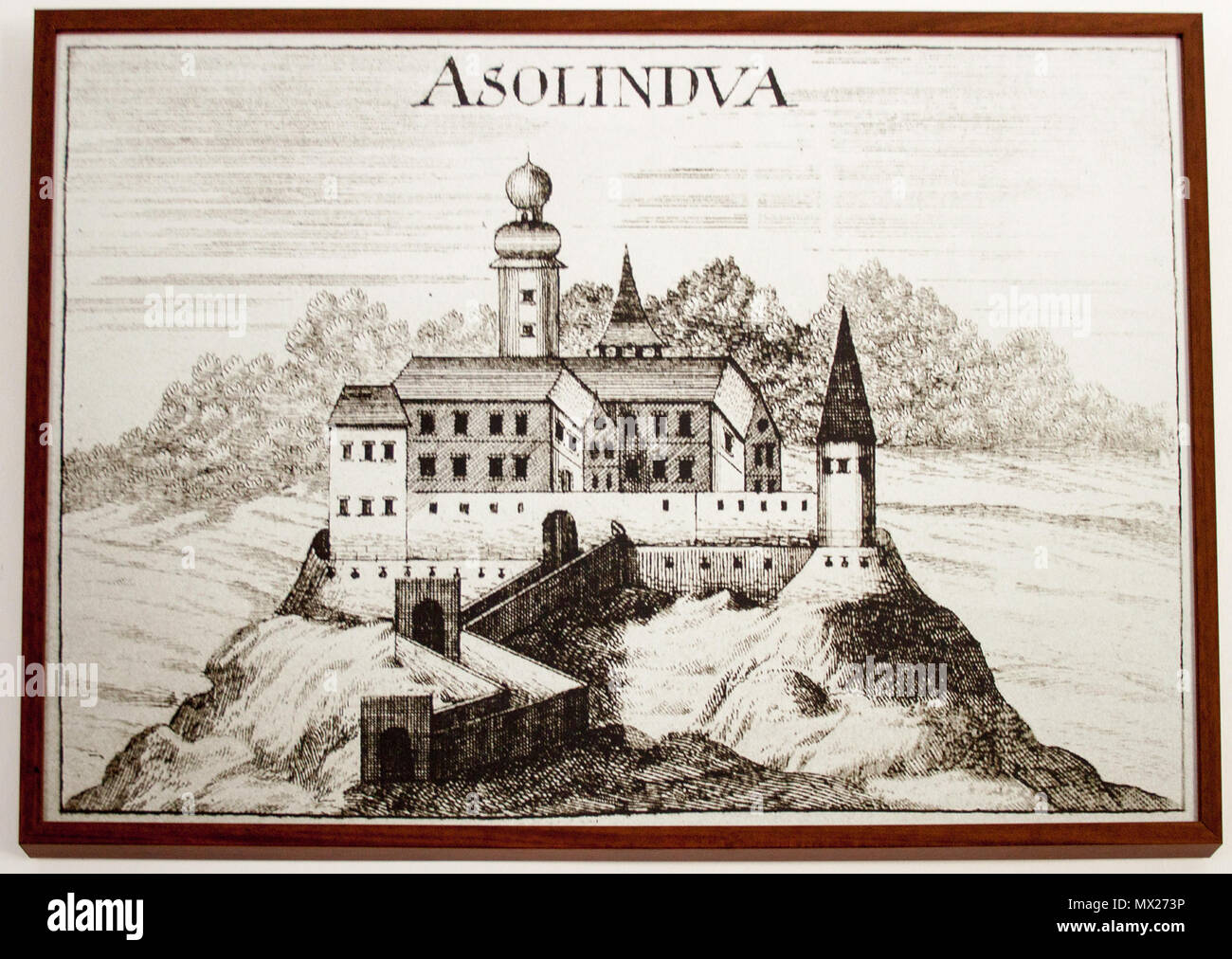 . Historical image of Lendava Castle . 17th century 281 Historical ...