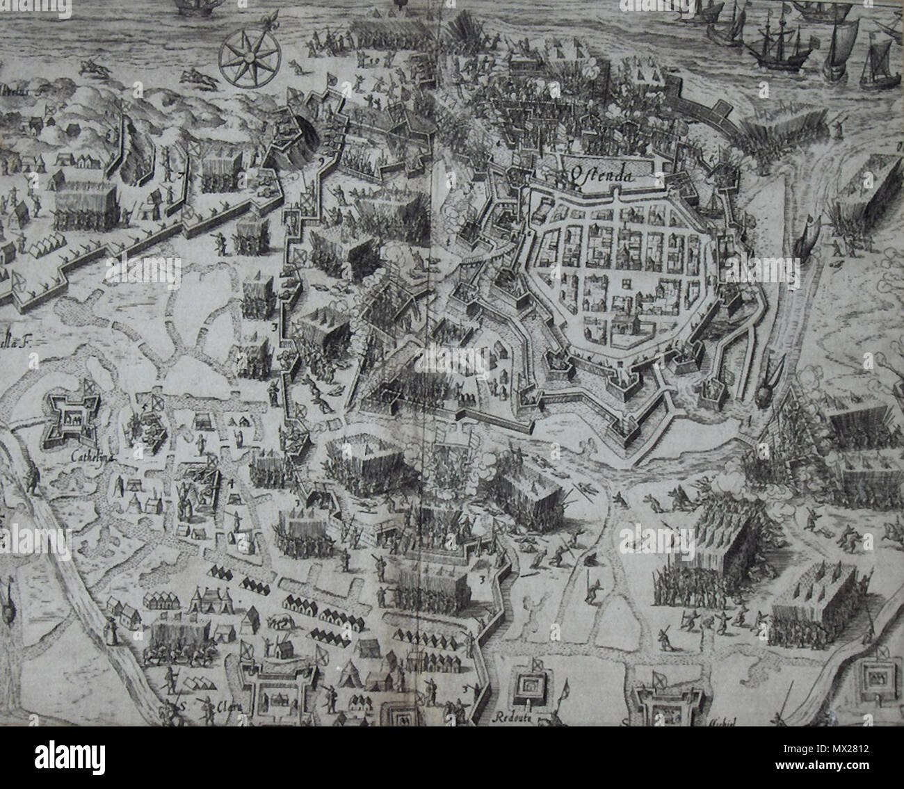. English: Siege of Ostend (1601-1604) by Spanish troops . 15 July 2005 ...