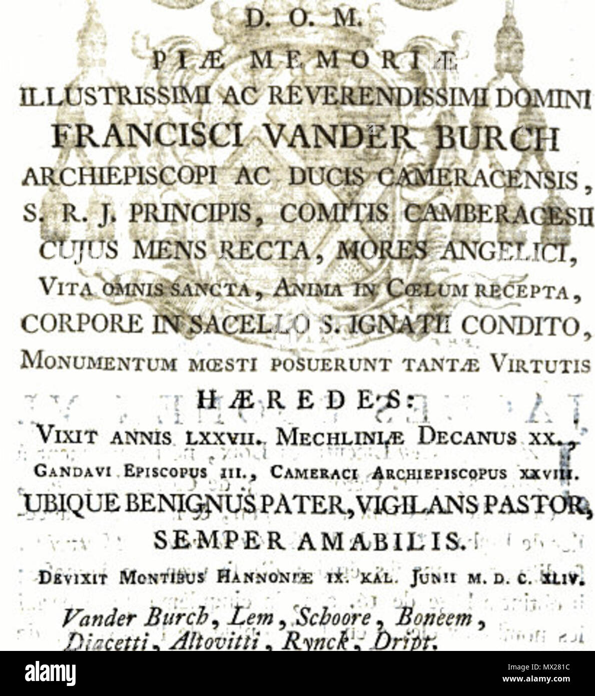 Memorial engraving stone inscription france tradition hi-res stock ...