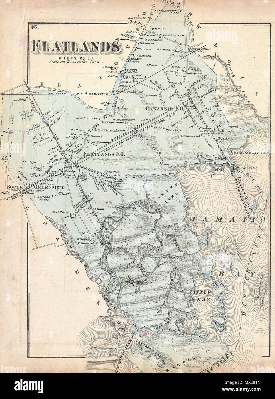 Map of comstock new york hi-res stock photography and images - Alamy