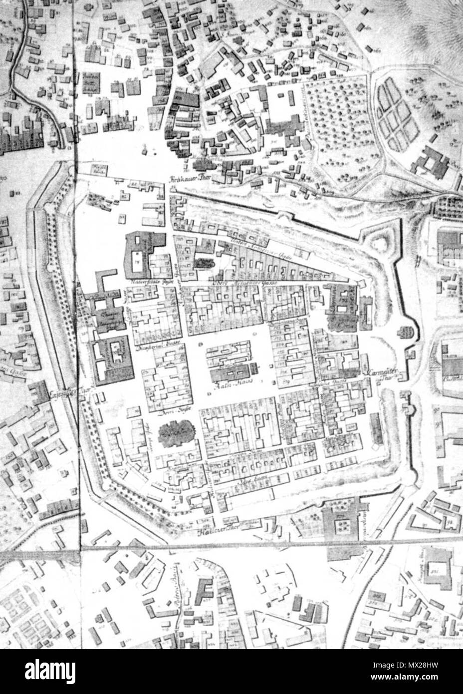 Map of lwow Black and White Stock Photos & Images - Alamy