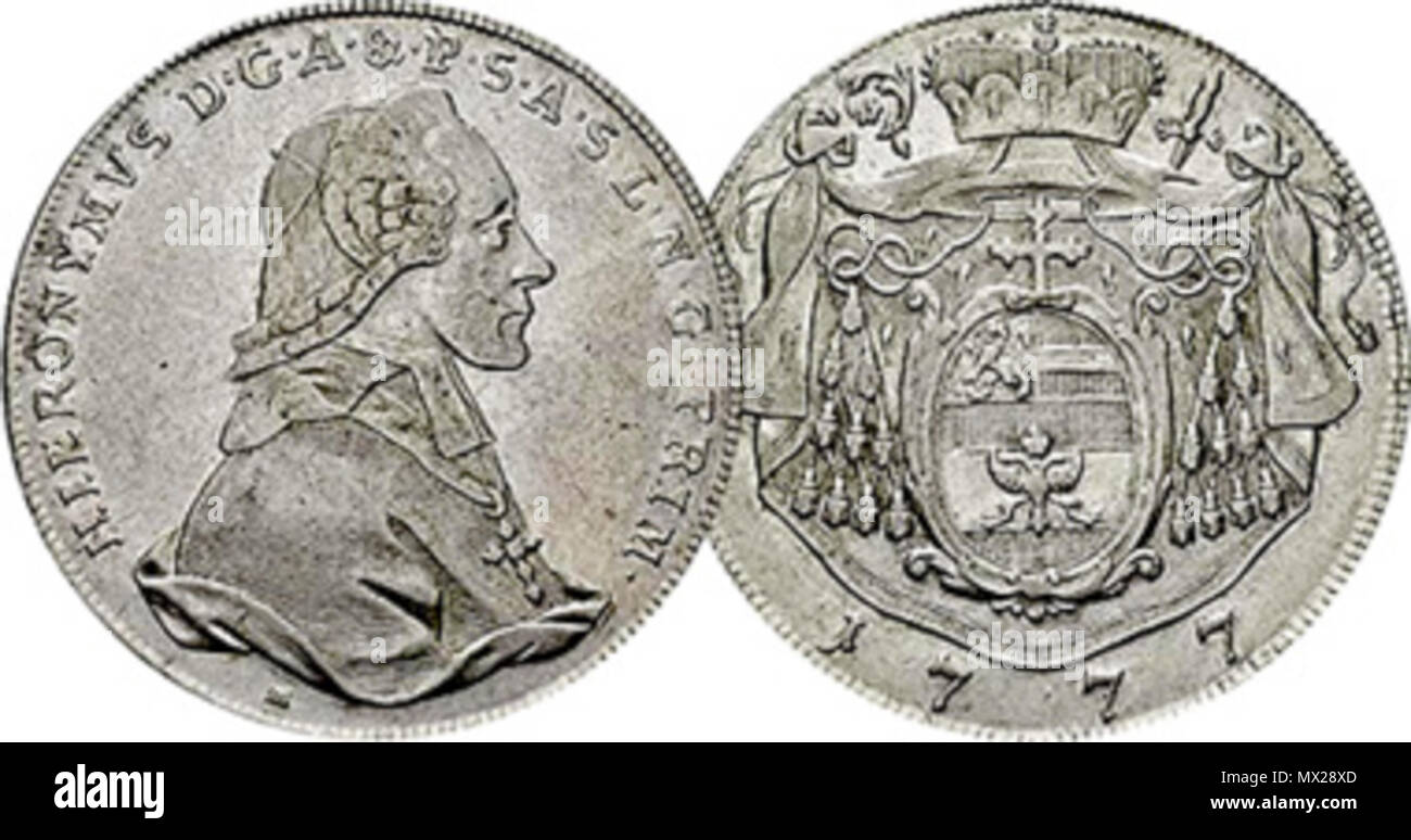 Hieronymus colloredo hi-res stock photography and images - Alamy