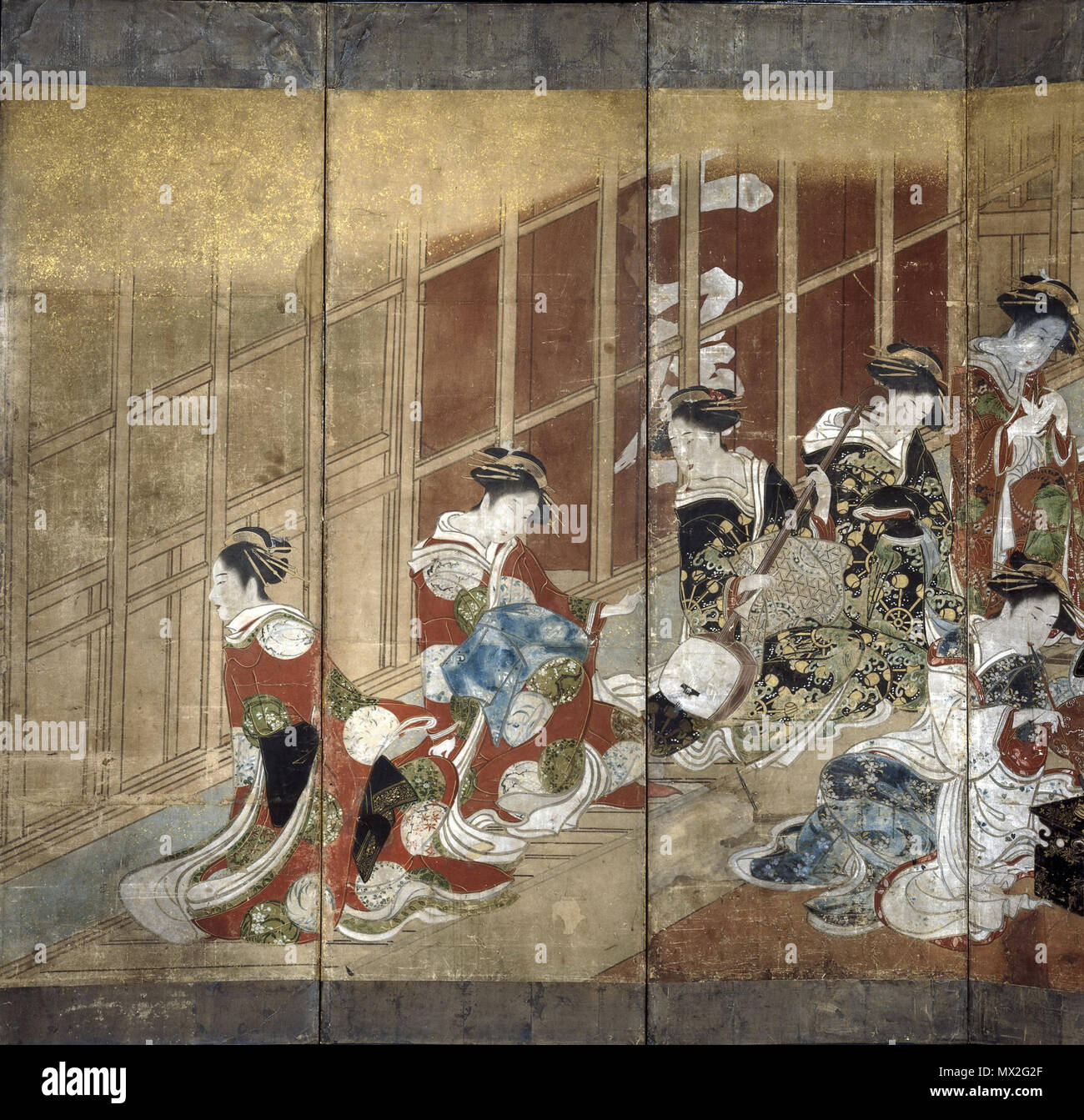 . English: Artwork by Japanese ukiyo-e artist Utagawa Toyoharu (1735 ...