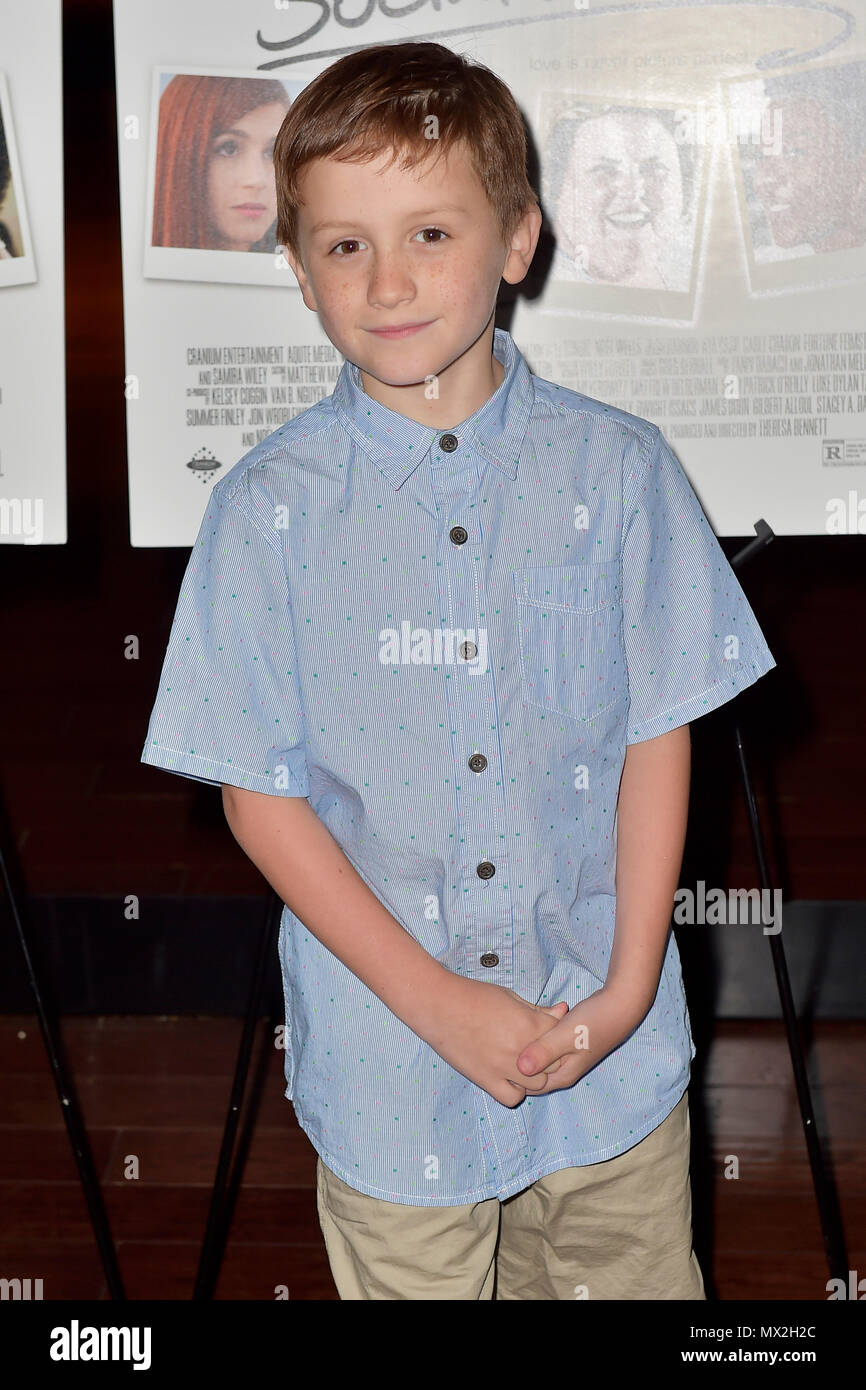 Brayden Scott attending the 'Social Animals' premiere at The Landmark on May 30, 2018 in Los ...