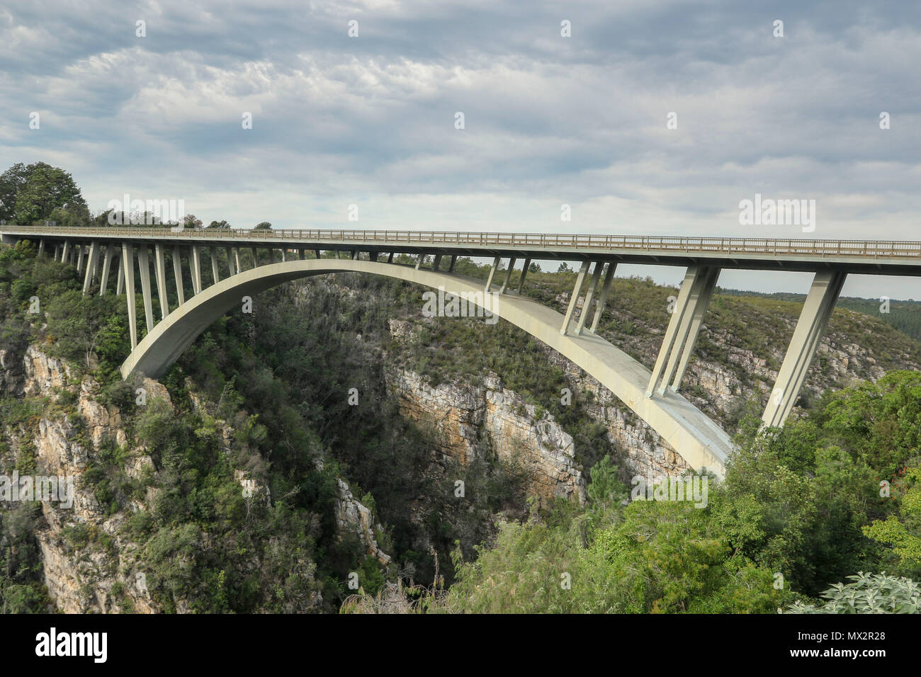 Bloukrans Bridge in the Tsitsikamma, protected area, Garden Route, Cape ...