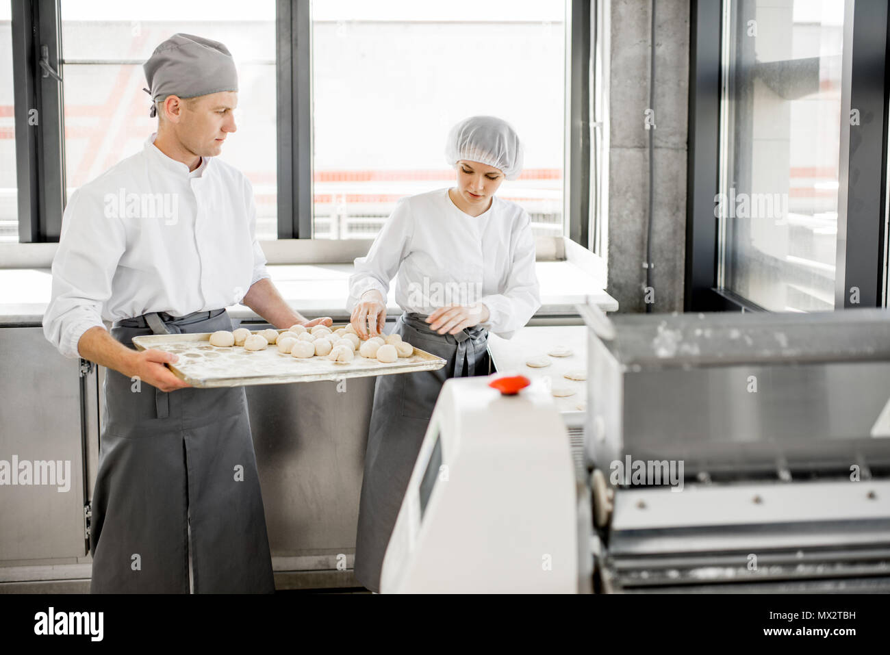 Bread Making Factory High Resolution Stock Photography and Images - Alamy