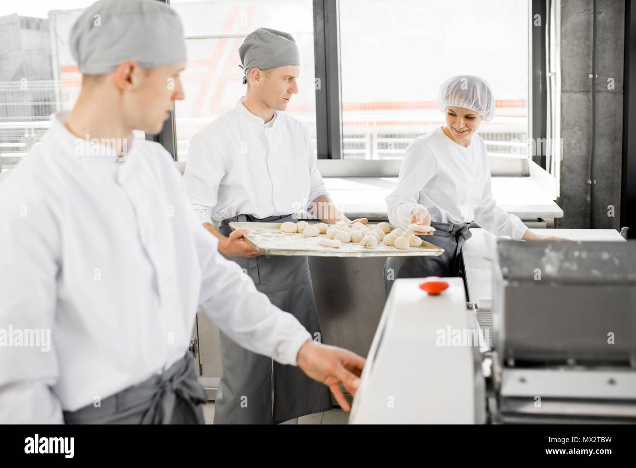 Bread Making Factory High Resolution Stock Photography and Images - Alamy