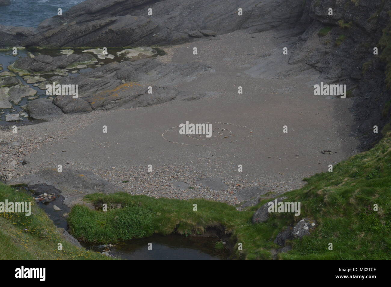 A beach located in the Gamrie area Stock Photo - Alamy