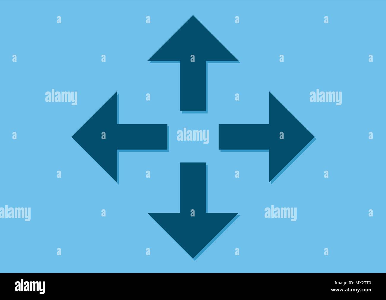 Direction direction vector vectors Stock Vector Images - Alamy