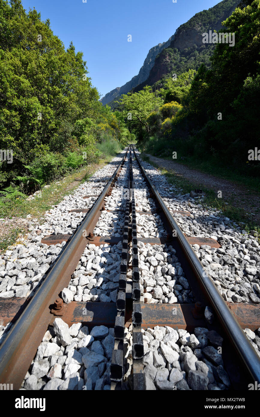 Peloponnese railway hi-res stock photography and images - Alamy