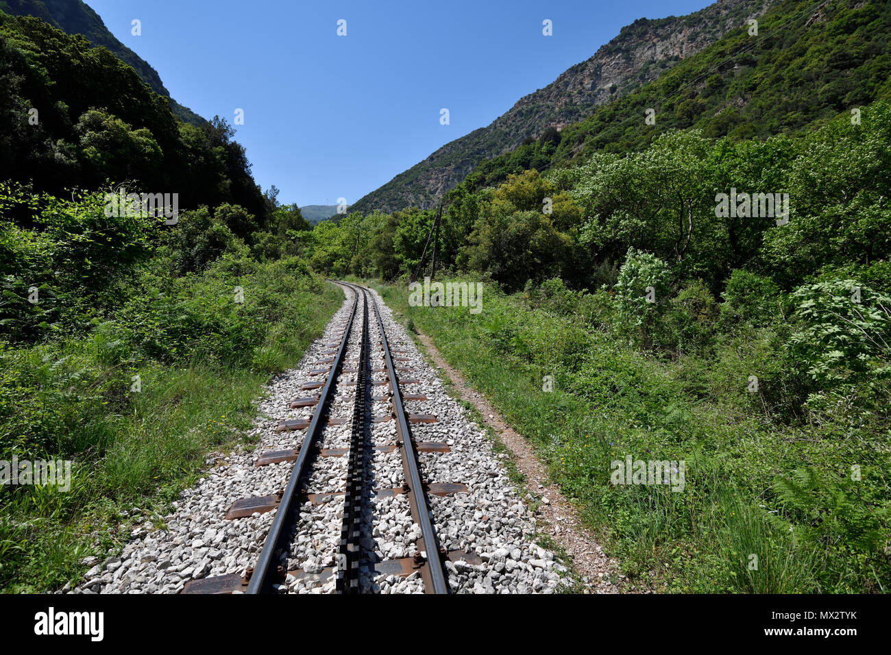 Peloponnese railway hi-res stock photography and images - Alamy