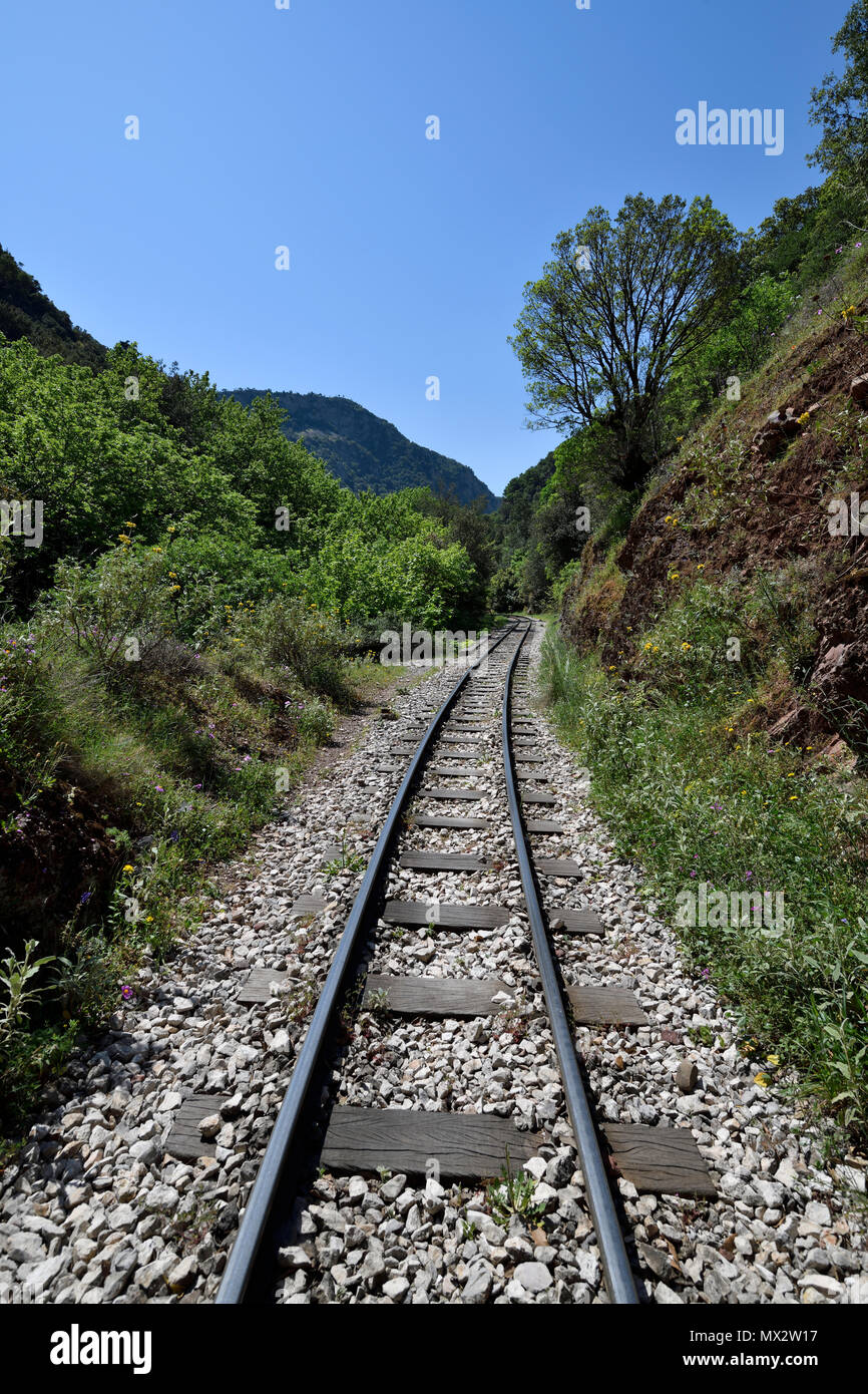 Rail track hellas hi-res stock photography and images - Alamy