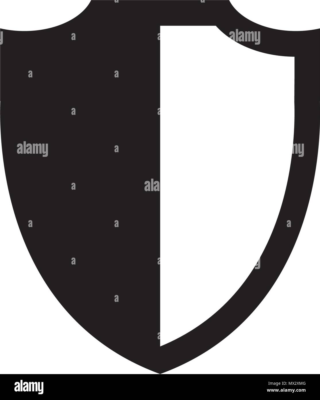 Shield vector hi-res stock photography and images - Alamy