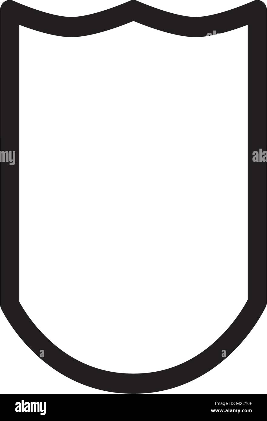 shield icon vector template Stock Vector Image & Art - Alamy