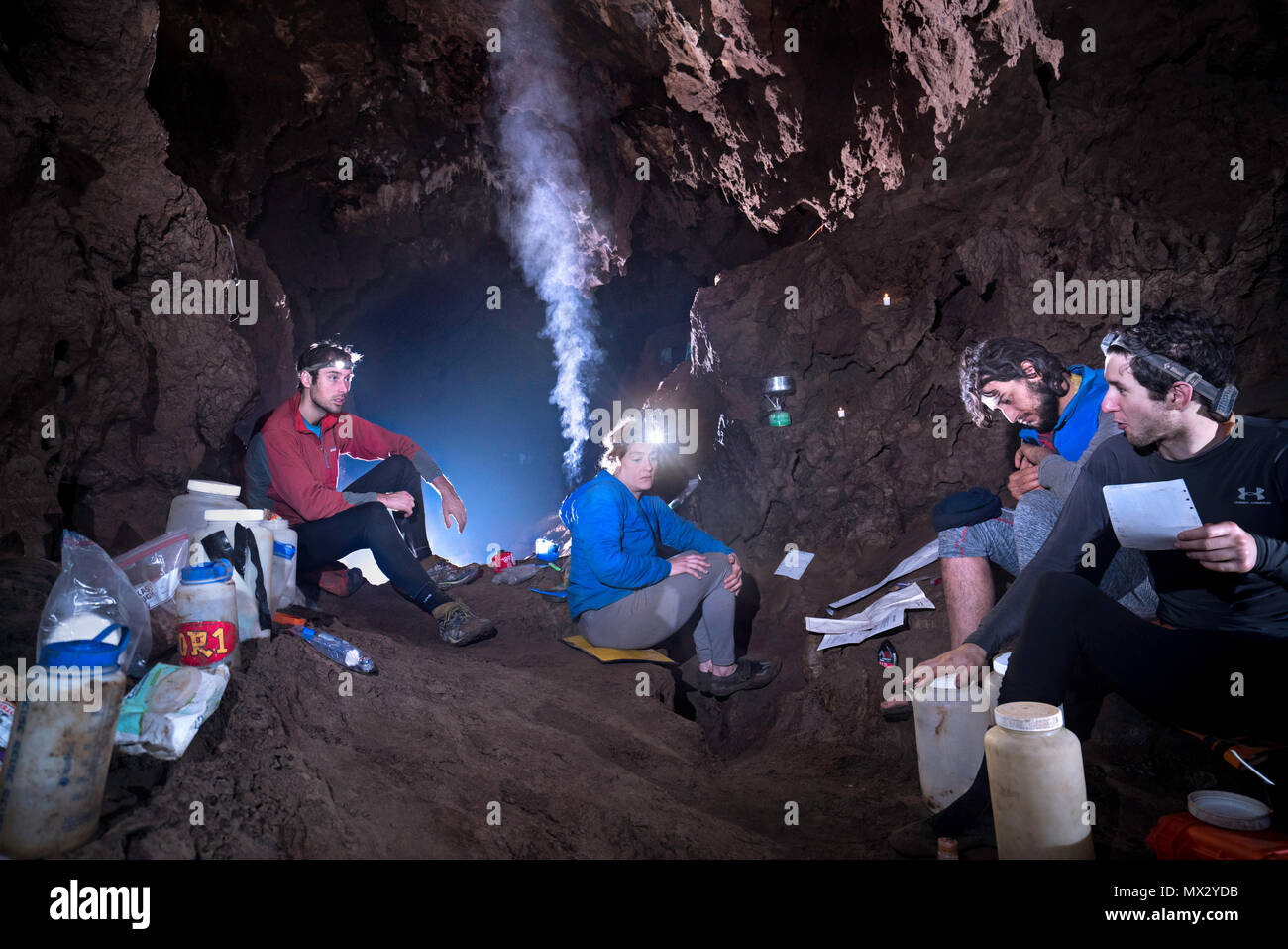 Caving expedition hi-res stock photography and images - Alamy