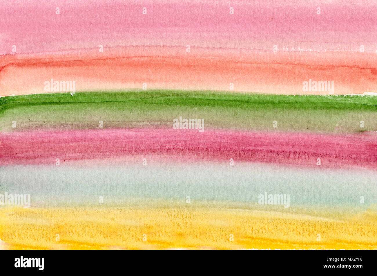 hand drawn watercolor line background Stock Photo - Alamy