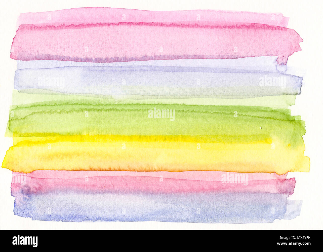 hand drawn watercolor line background Stock Photo - Alamy