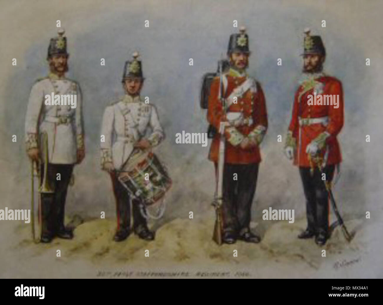 . English: 38th regiment uniforms 1856 . 28 September 2014, 14:40:42 ...