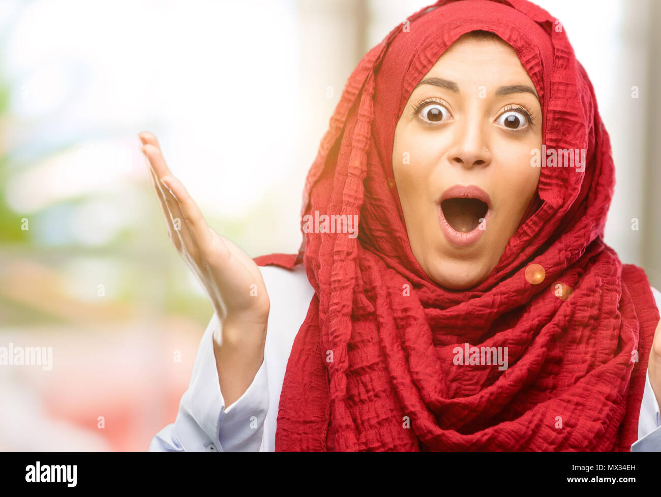 Islamic surprised hi-res stock photography and images - Alamy