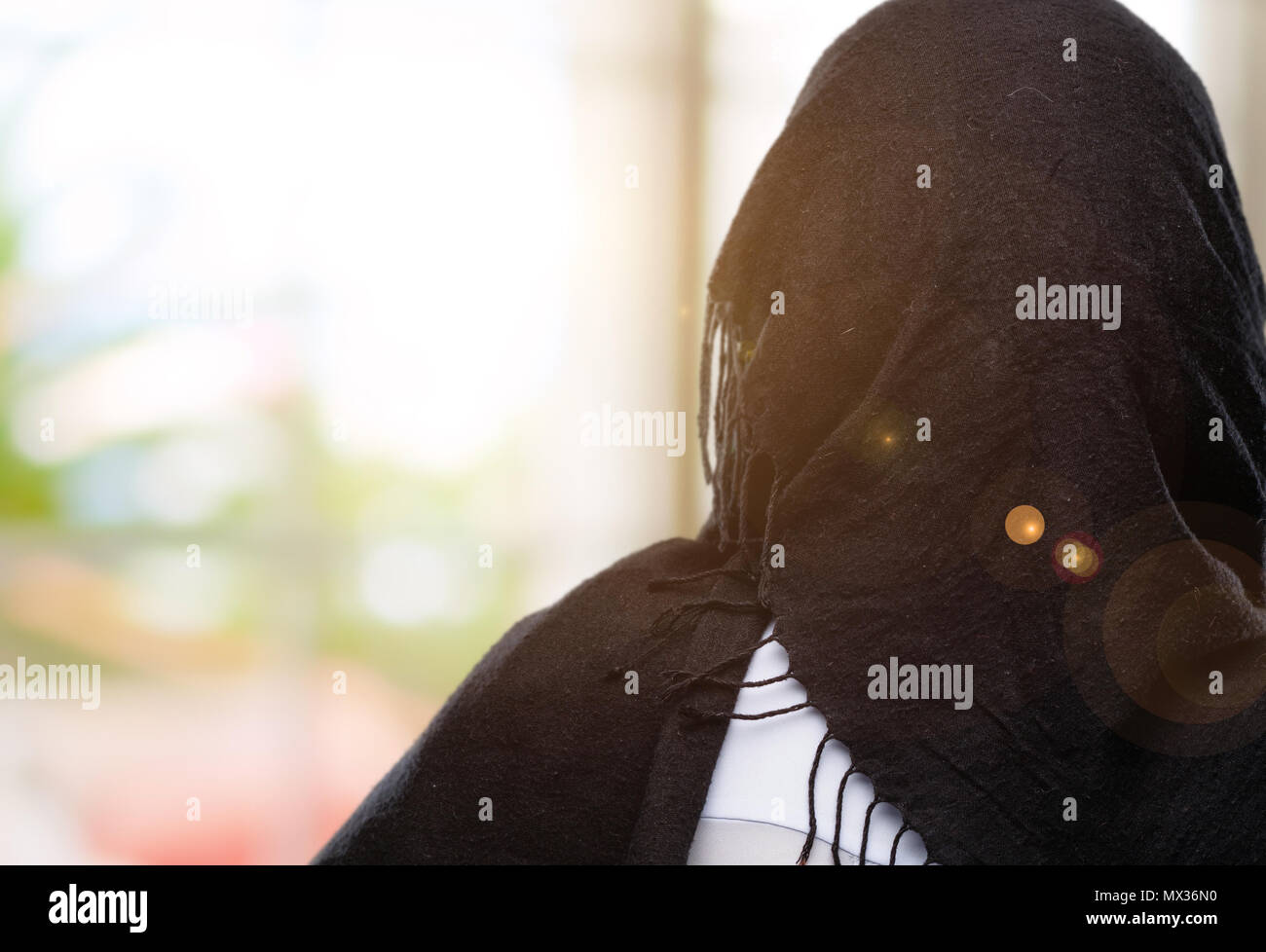Arab muslim back side hi-res stock photography and images - Alamy