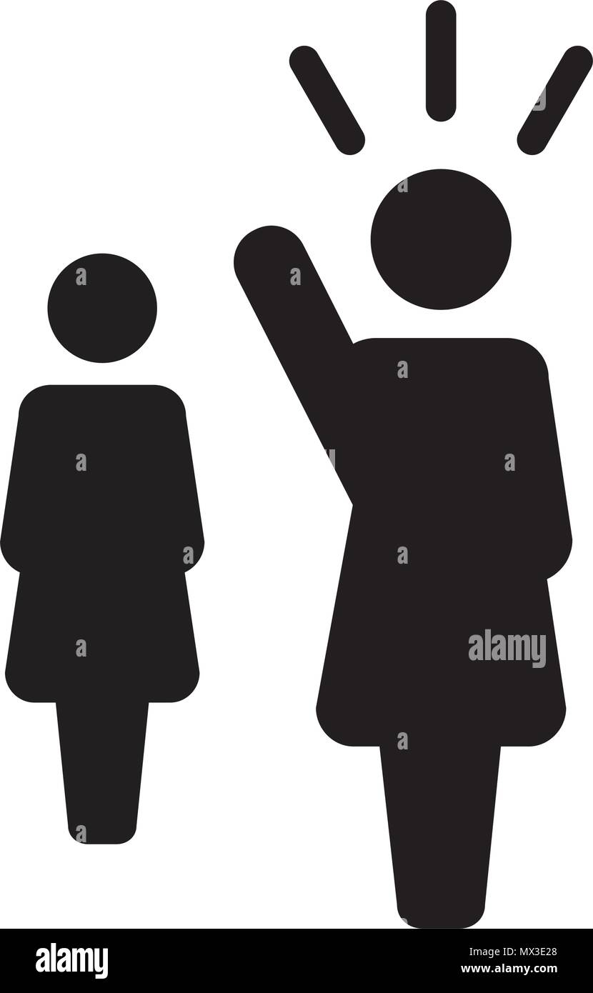 Leader Icon vector female public speaker person symbol for leadership ...