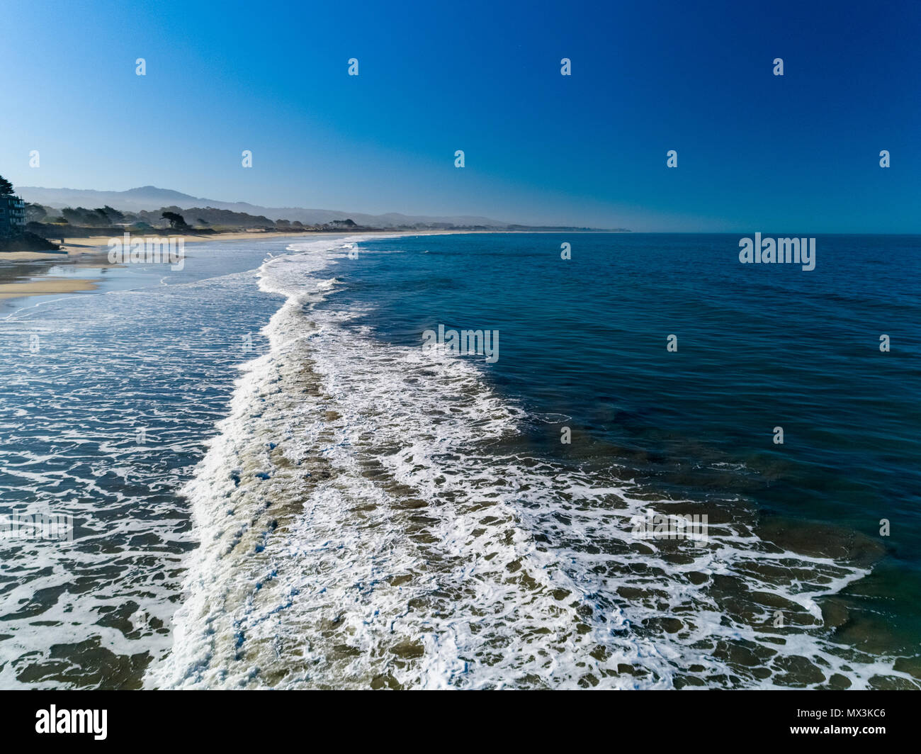 Half moon bay california aerial hi-res stock photography and images - Alamy