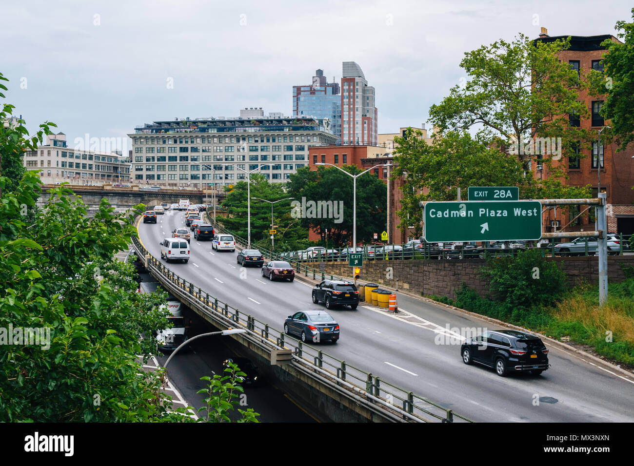 Brooklyn queens expressway hi-res stock photography and images - Alamy